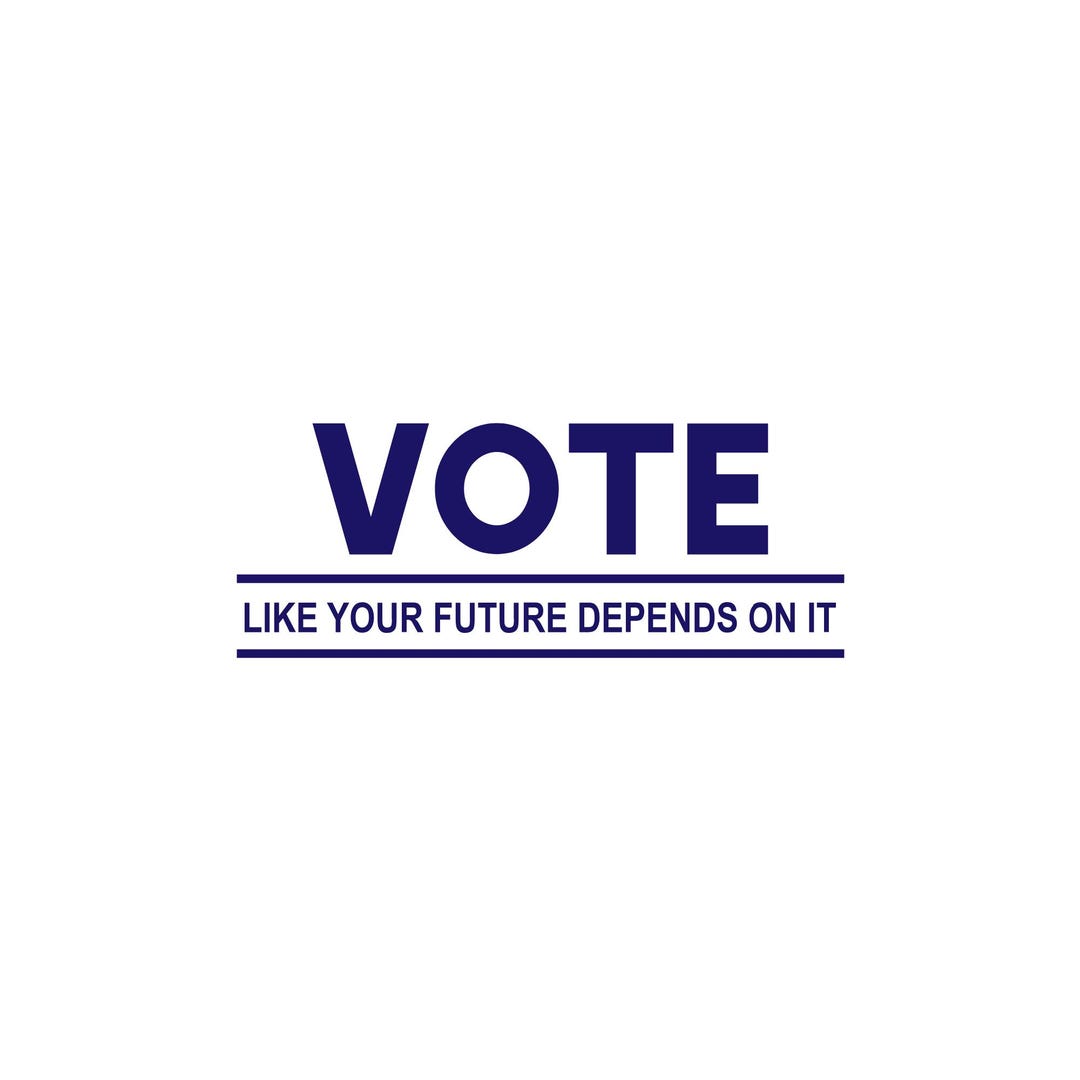 Vote Like Your Future Depends on It SVG - 2024 SVG - Vote SVG ...