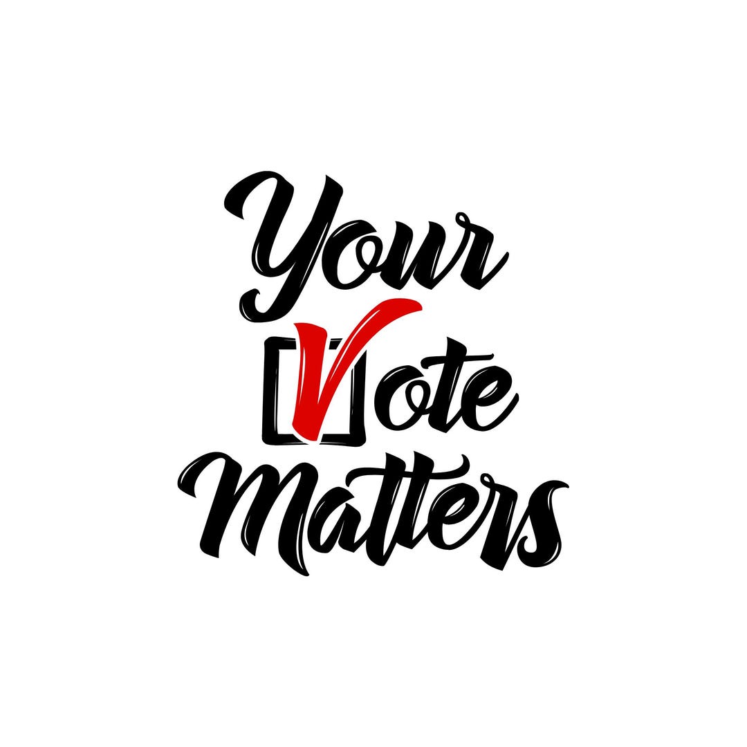 Your Vote Matters SVG - 2024 SVG - Vote SVG - Election - Digital ...