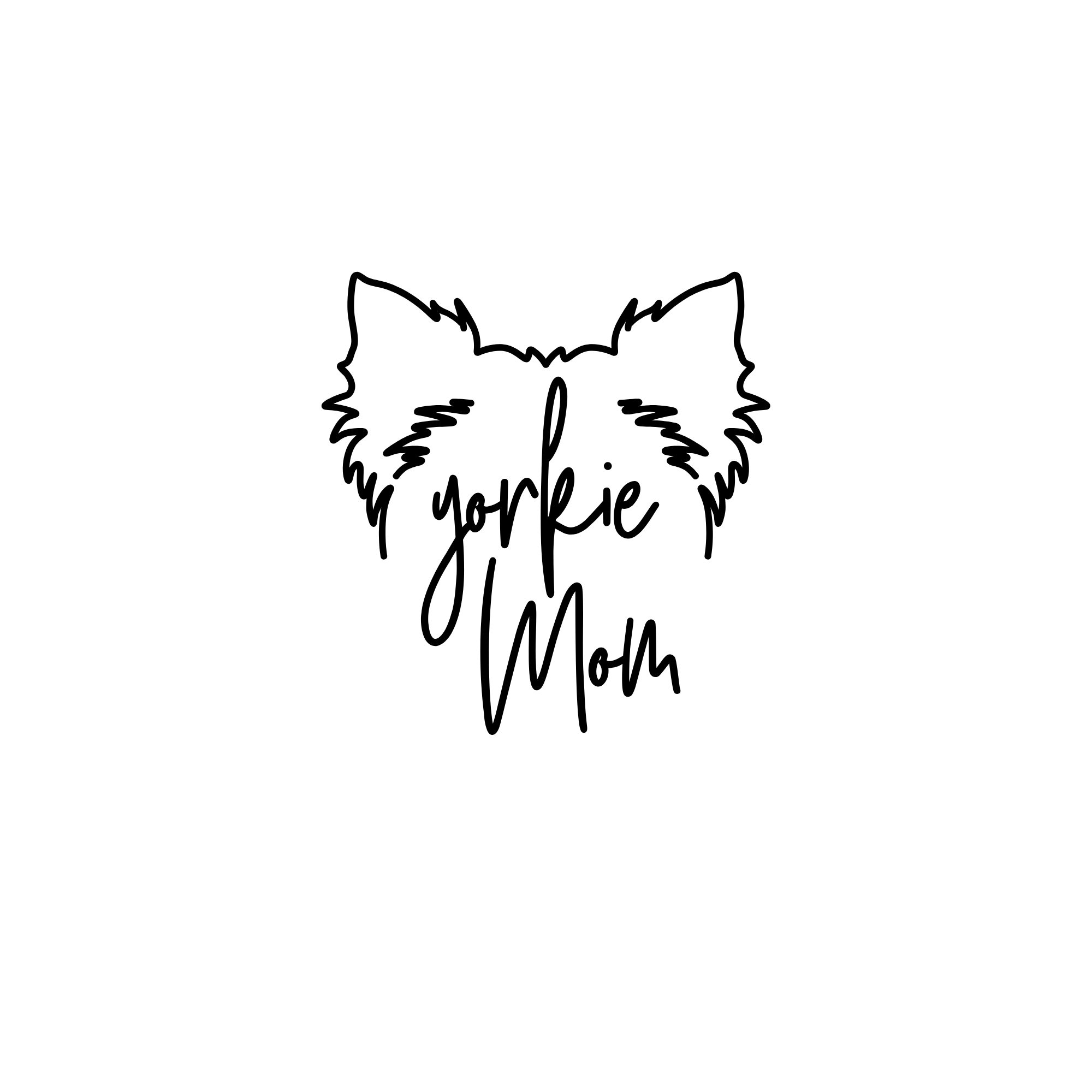 Yorkie SVG - Yorkie Mom SVG - Dog Mom SVG - Digital Download - Etsy