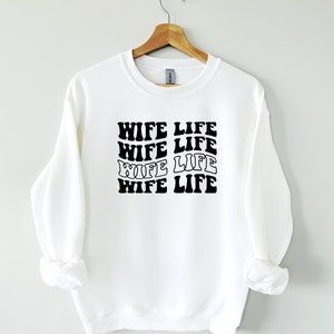 Wife Life SVG - Wavy Text SVG - Digital Download - Etsy