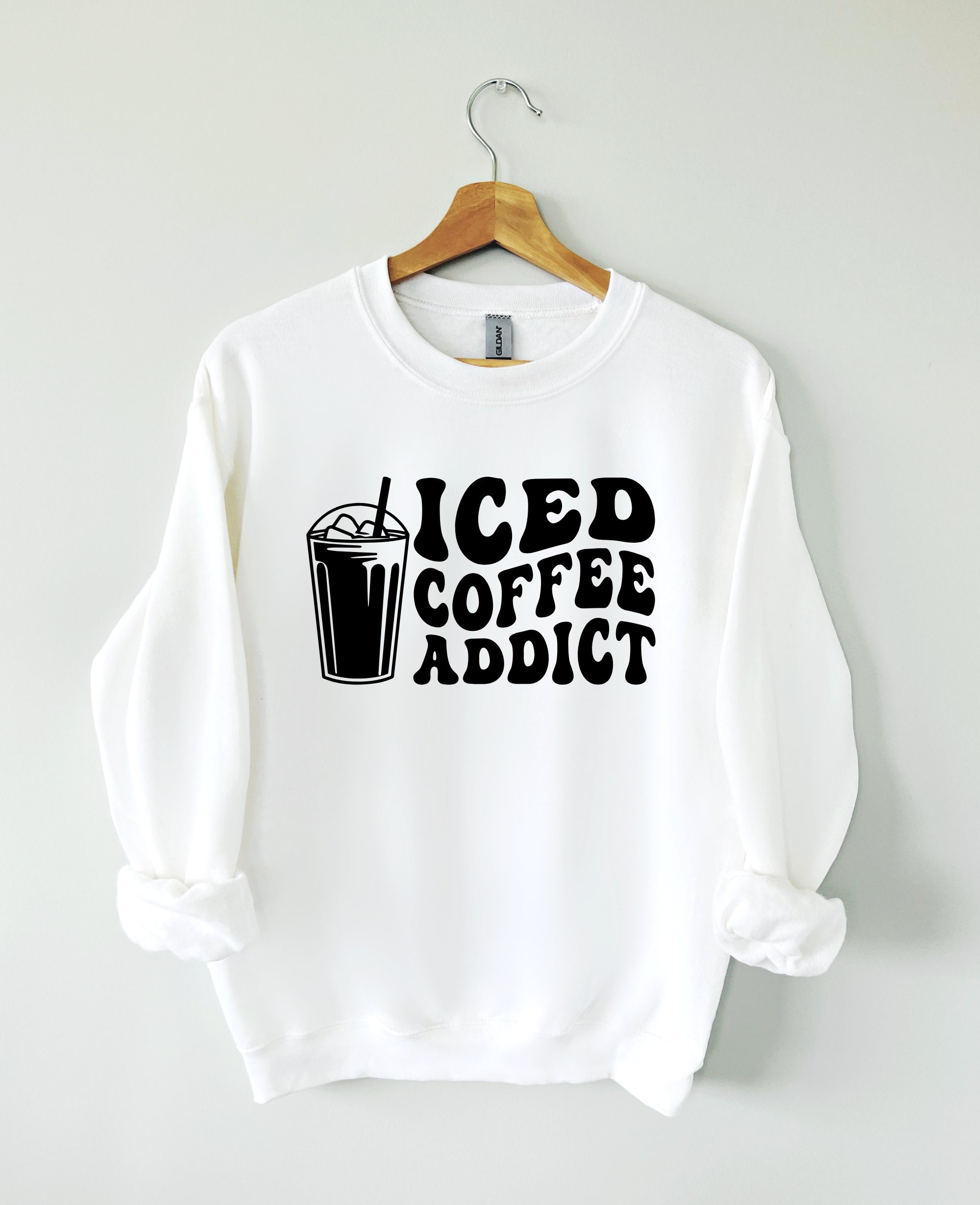 Iced Coffee Addict - Digital File - Etsy