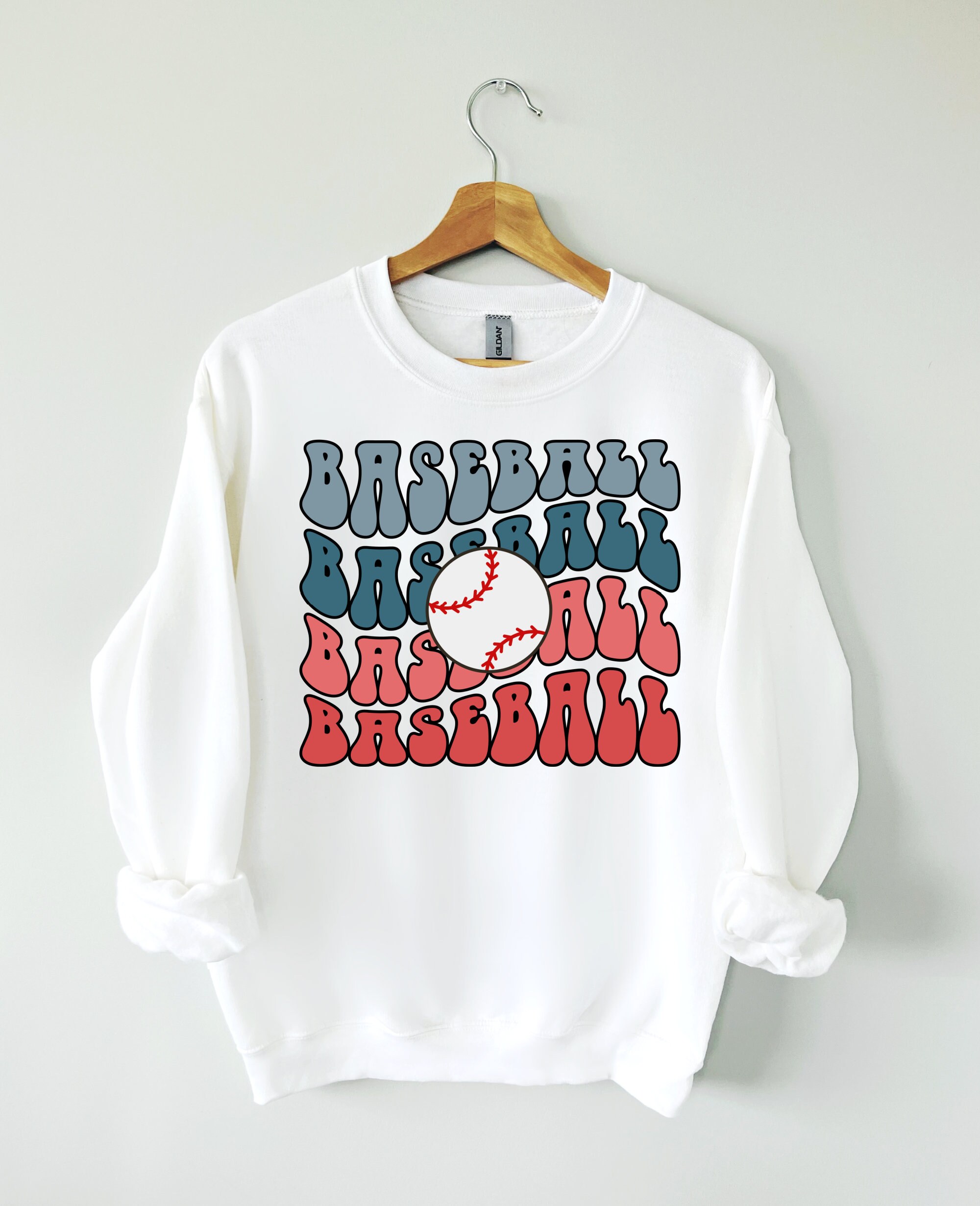 Baseball SVG - Wavy Text - Digital File - Etsy