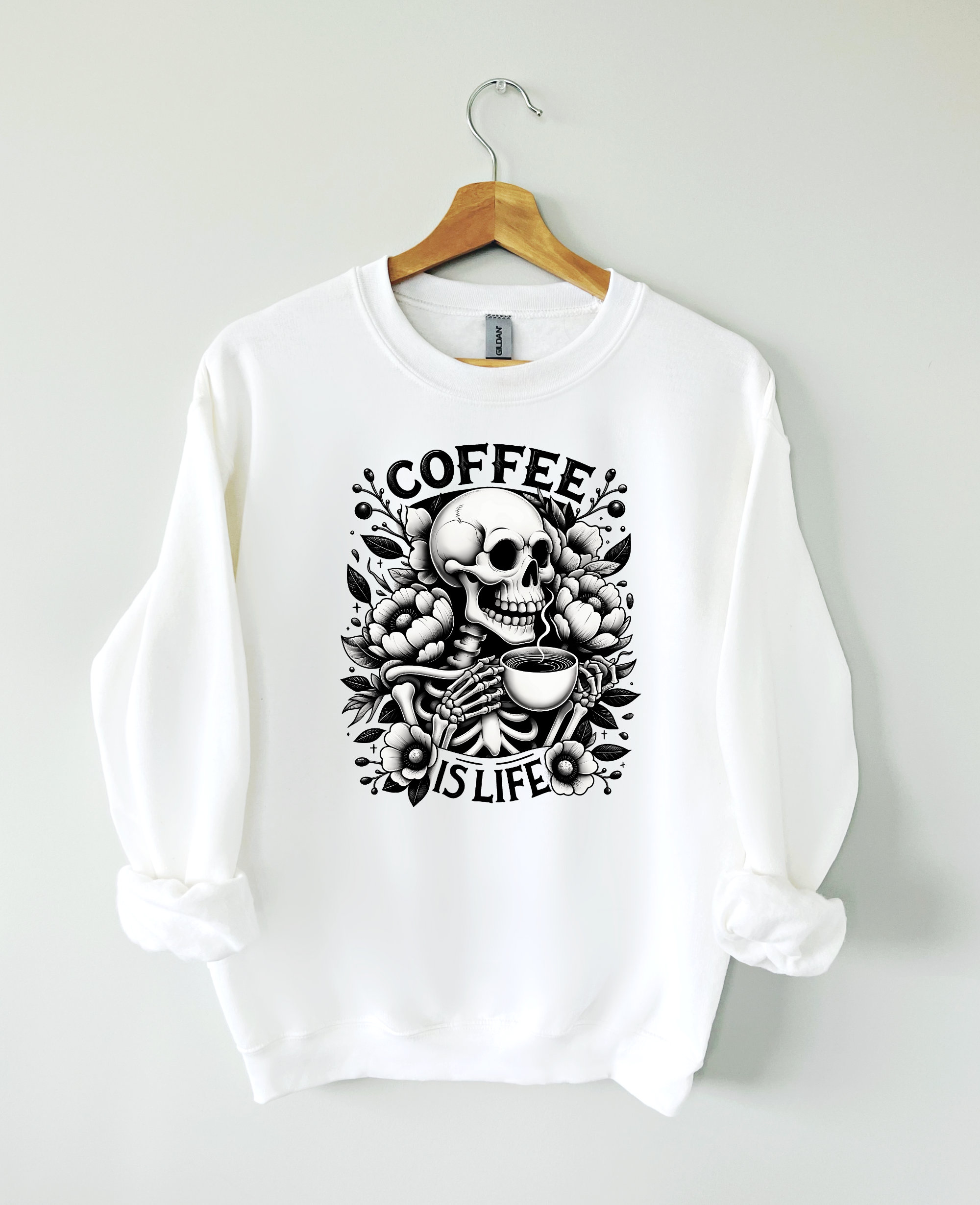 Coffee is Life SVG - Coffee SVG - Skull Coffee - Digital File - Etsy