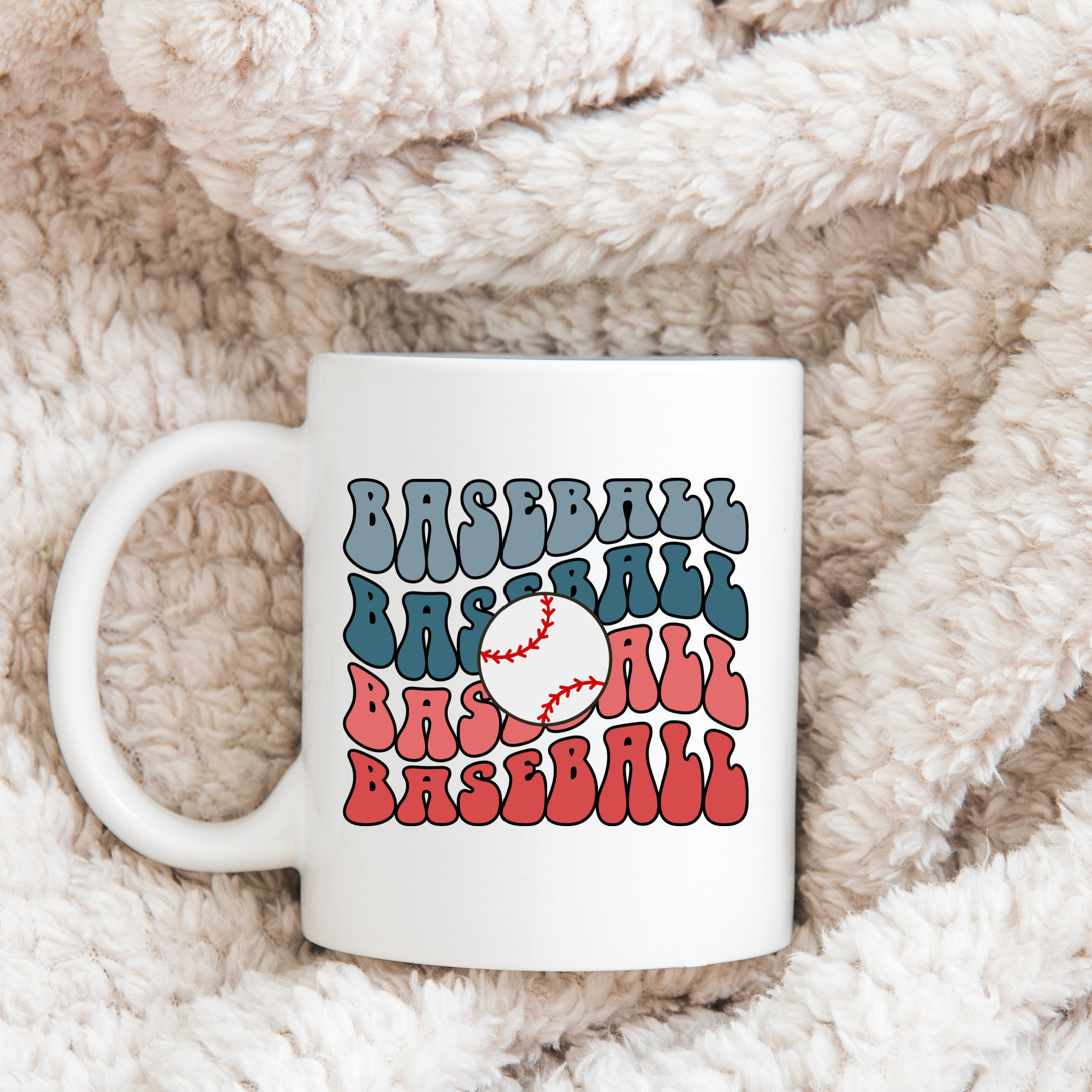 Baseball SVG - Wavy Text - Digital File - Etsy