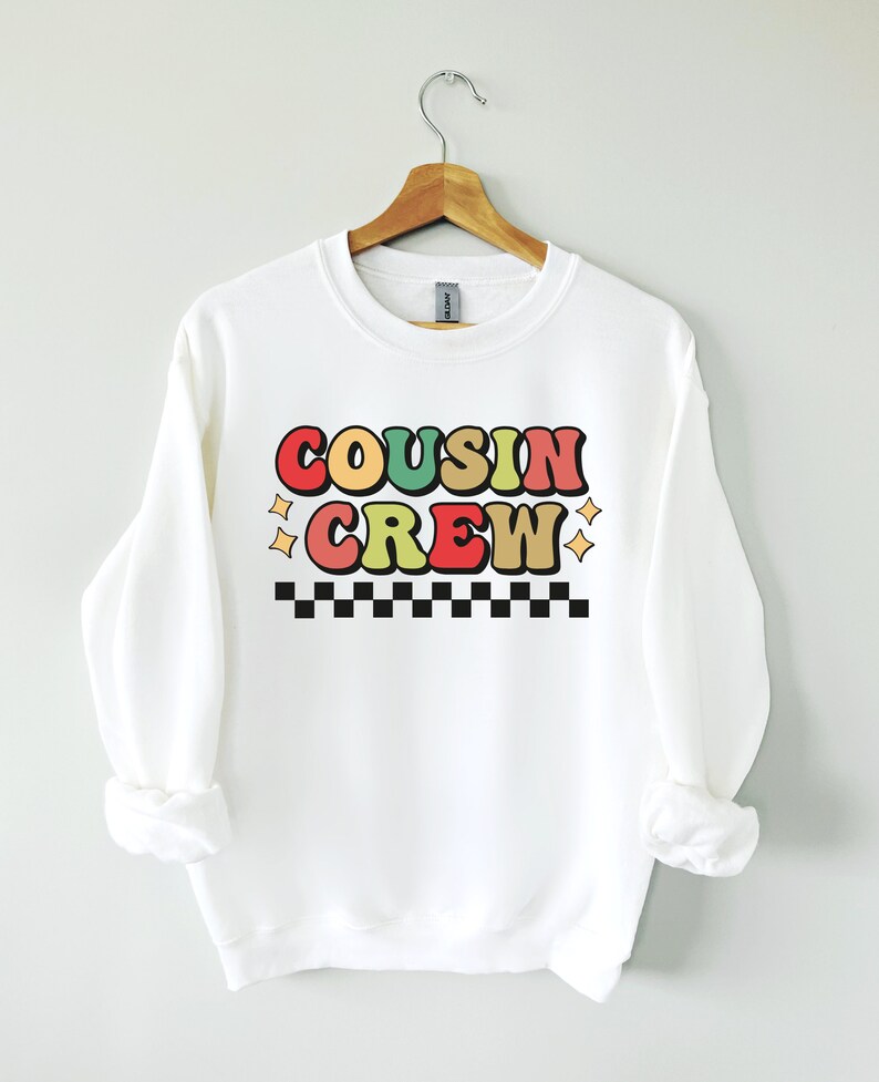 Cousin Crew SVG - Retro SVG - Instant Digital Download - Etsy