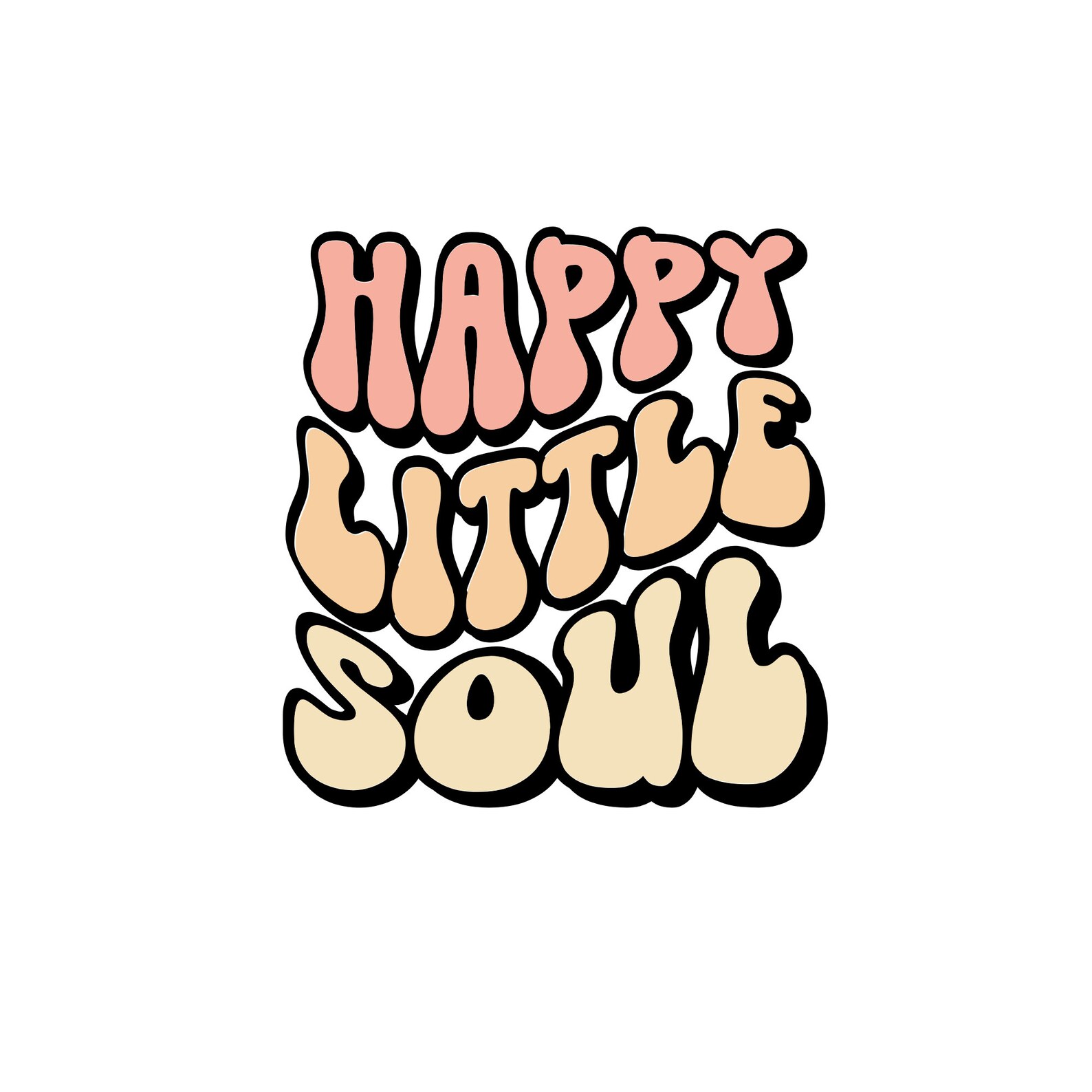 Happy Little Soul Svg, Quotes Svg, Cricut Svg, Inspire Svg ...