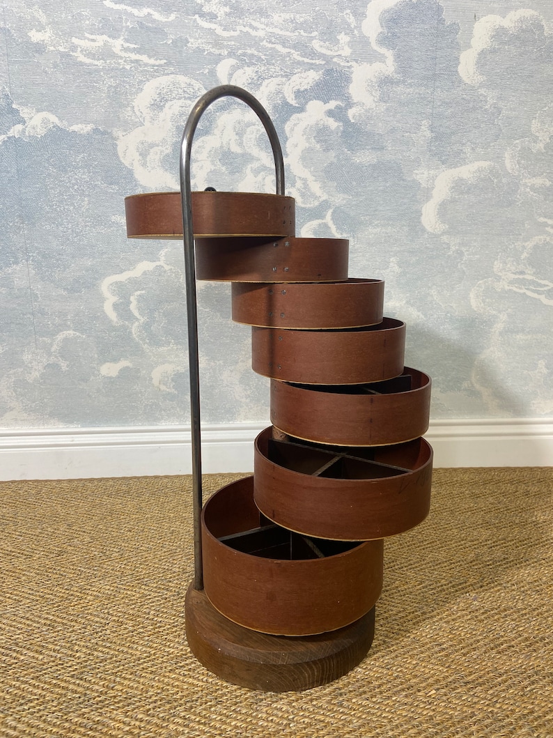 Charming Revolving Cabinet, Bauhaus, Germany, Handmade, 30s - Etsy