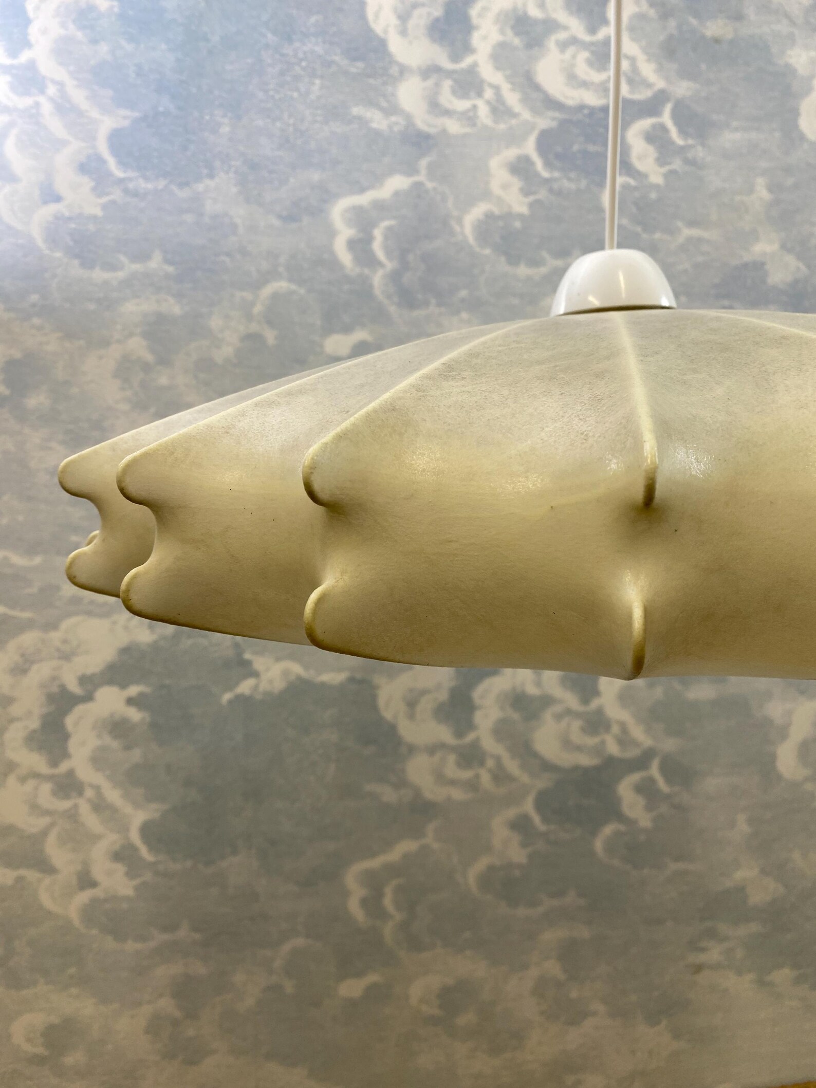 Ufo-shaped Cocoon Light by Goldkant, in Style of Achille & Pier Giacomo ...