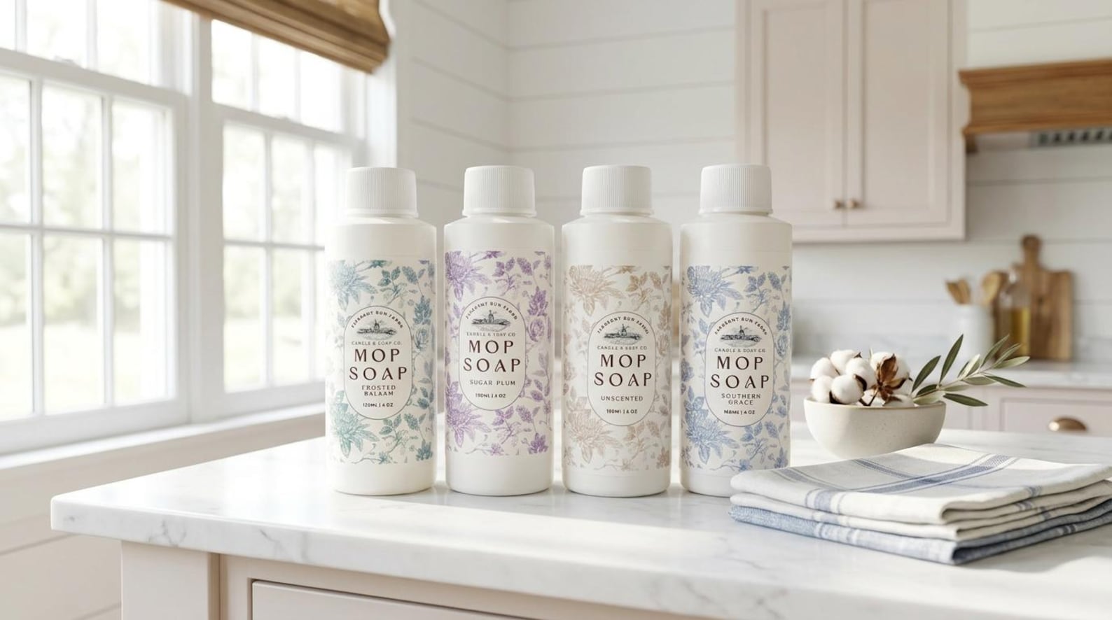 Scented Mop Soap Sample Bundle | Streak-free, Concentrated Formula ...
