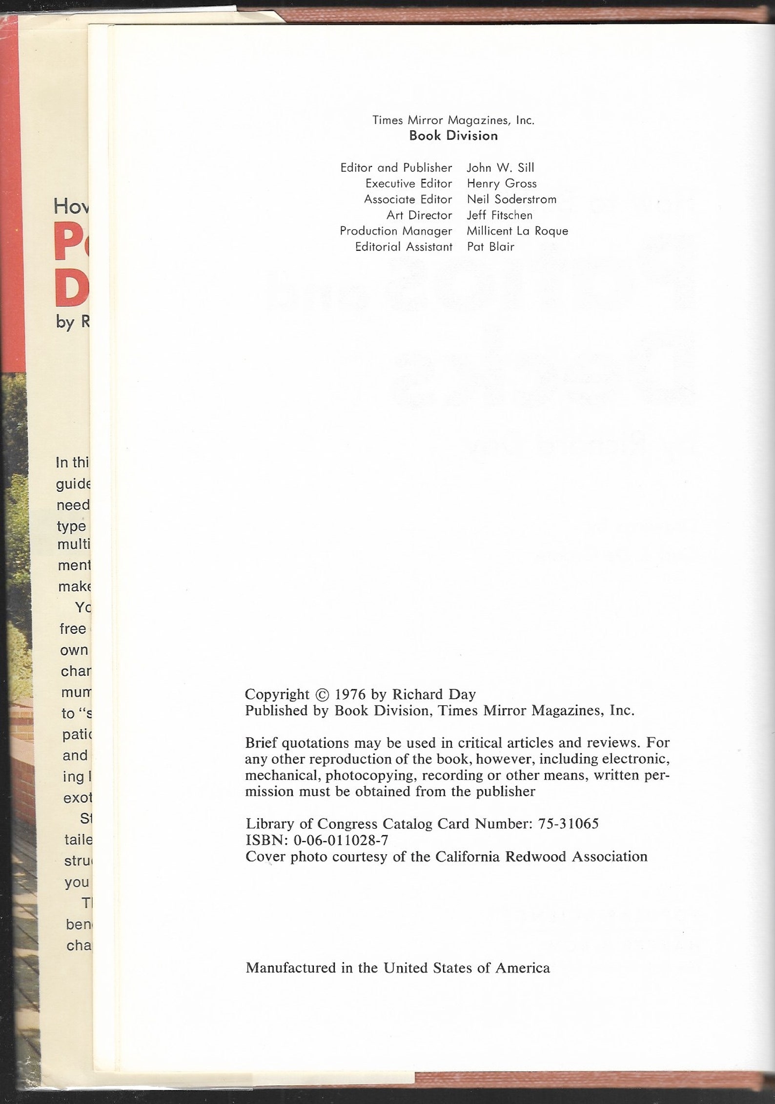 How to Build Patios and Decks by Richard Day 1976 Hardcover - Etsy