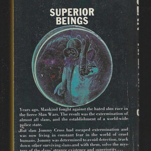 Slan by A. E. Van Vogt (1968 Paperback) Science Fiction ** Free ...