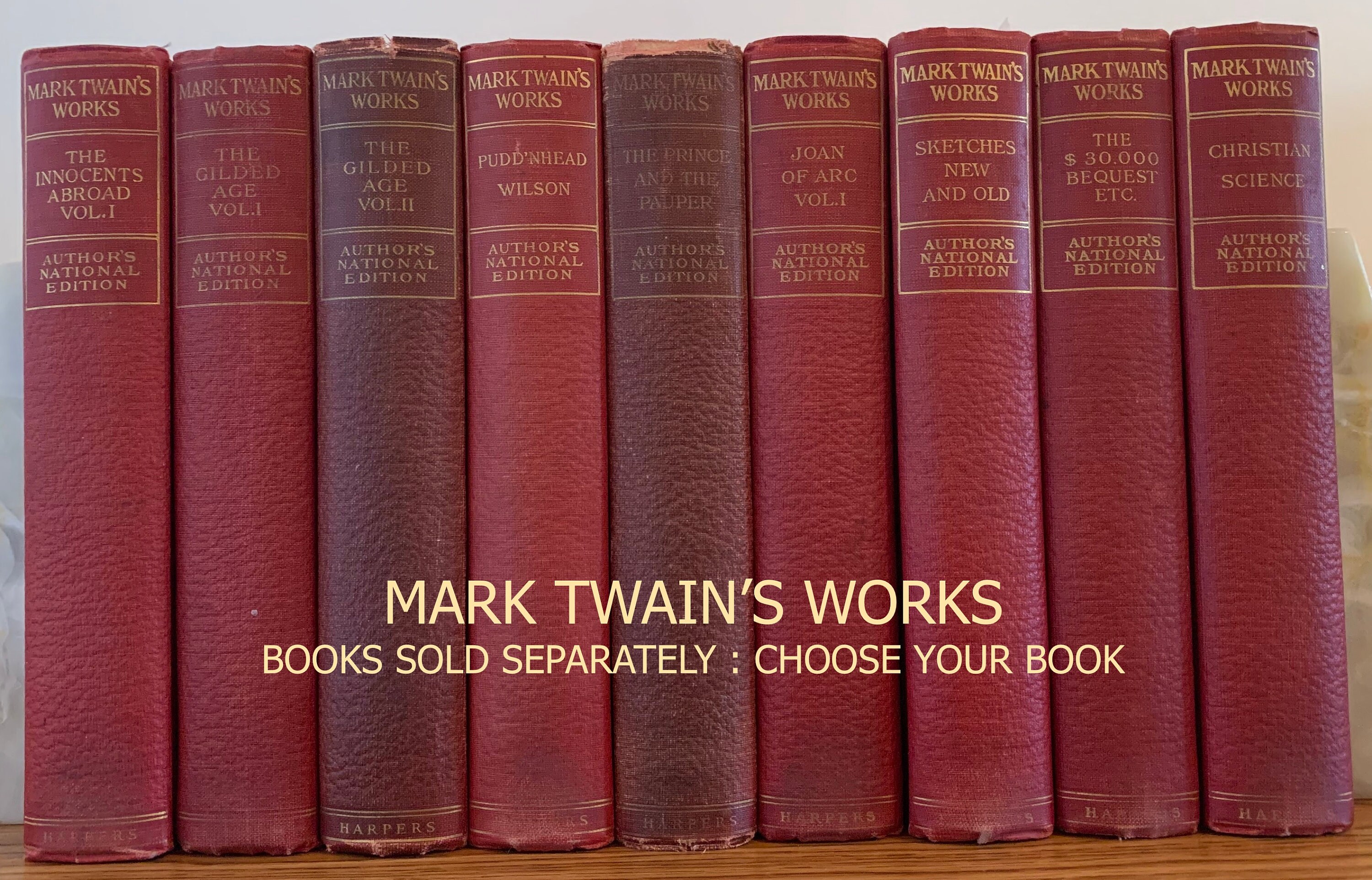 Mark Twain: the Writings of Mark Twain / Author's National Edition 1899 ...