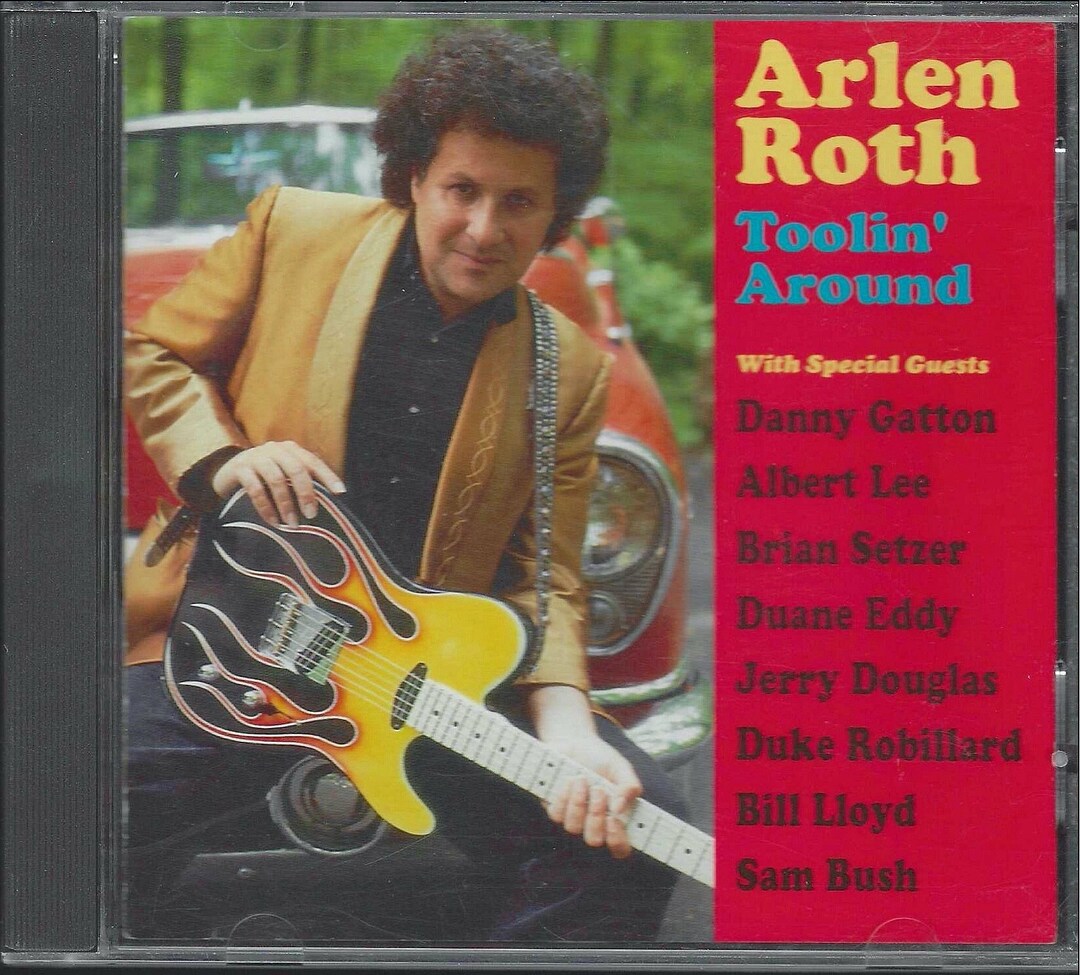 Used CD: Arlen Roth "toolin' Around" (1994) With Albert Lee, Danny ...