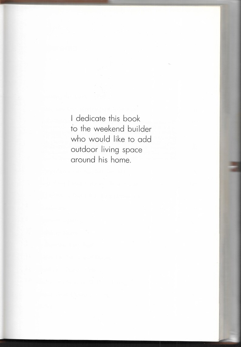 How to Build Patios and Decks by Richard Day 1976 Hardcover - Etsy