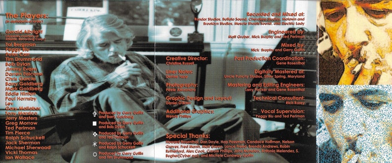 Used CD: Gerry Goffin "back Room Blood" (1996 Genes CD Co.) With Bob ...