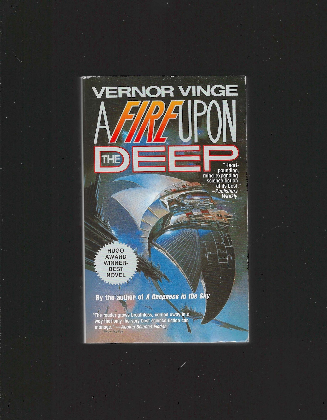 A Fire Upon the Deep (zones of Thought #1) by Vernor Vinge (1993 Mass ...