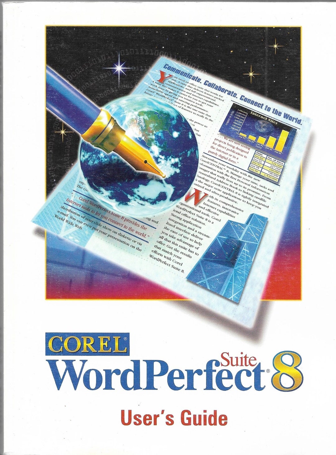 Corel Wordperfect Suite 8 User's Guide (1997 Softcover) ** Free ...