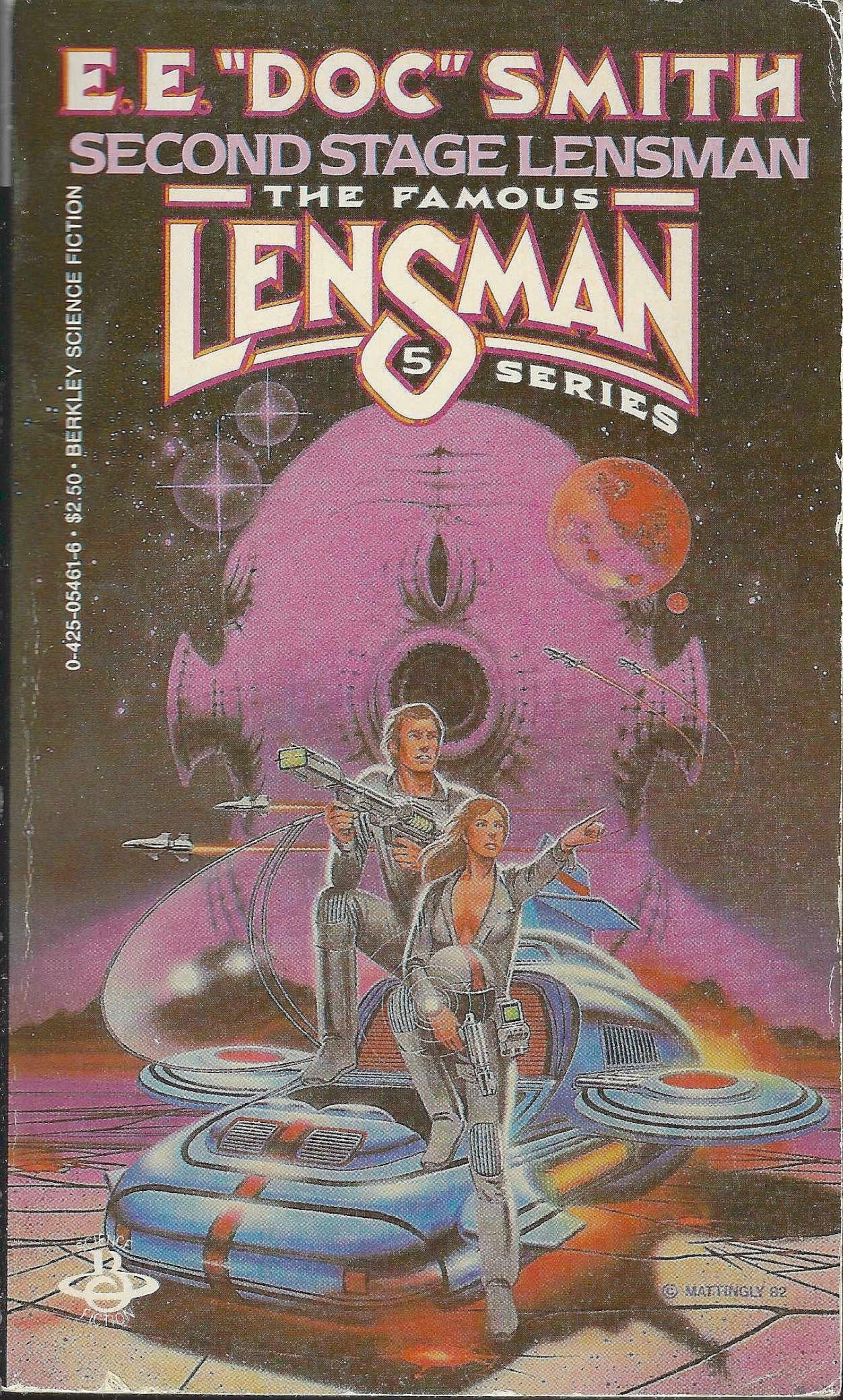 Second Stage Lensman (lensman #5) by E.E. "doc" Smith (1983 Mass Market ...