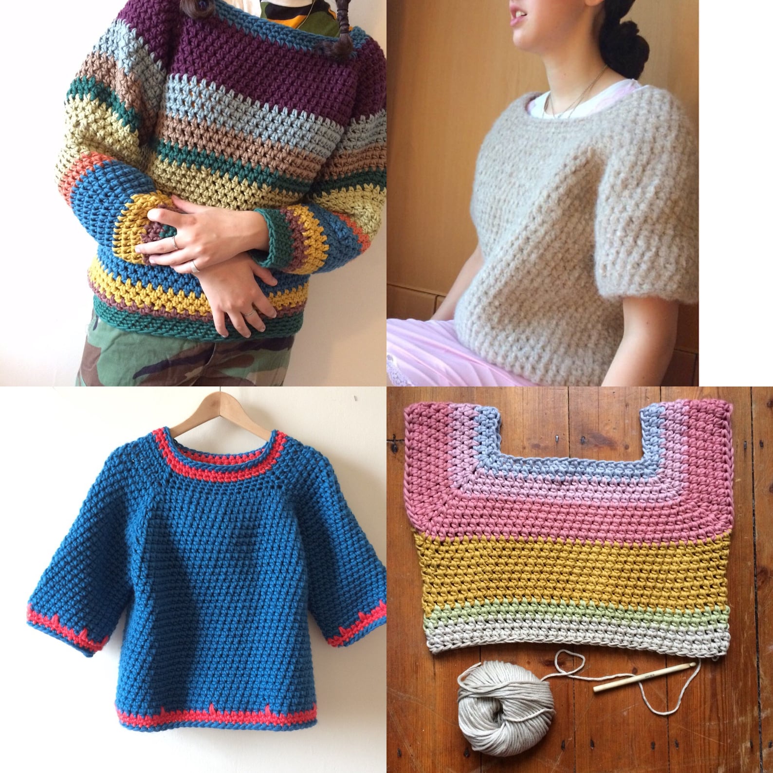 The 24hr Top Down Jumper Pattern - Etsy