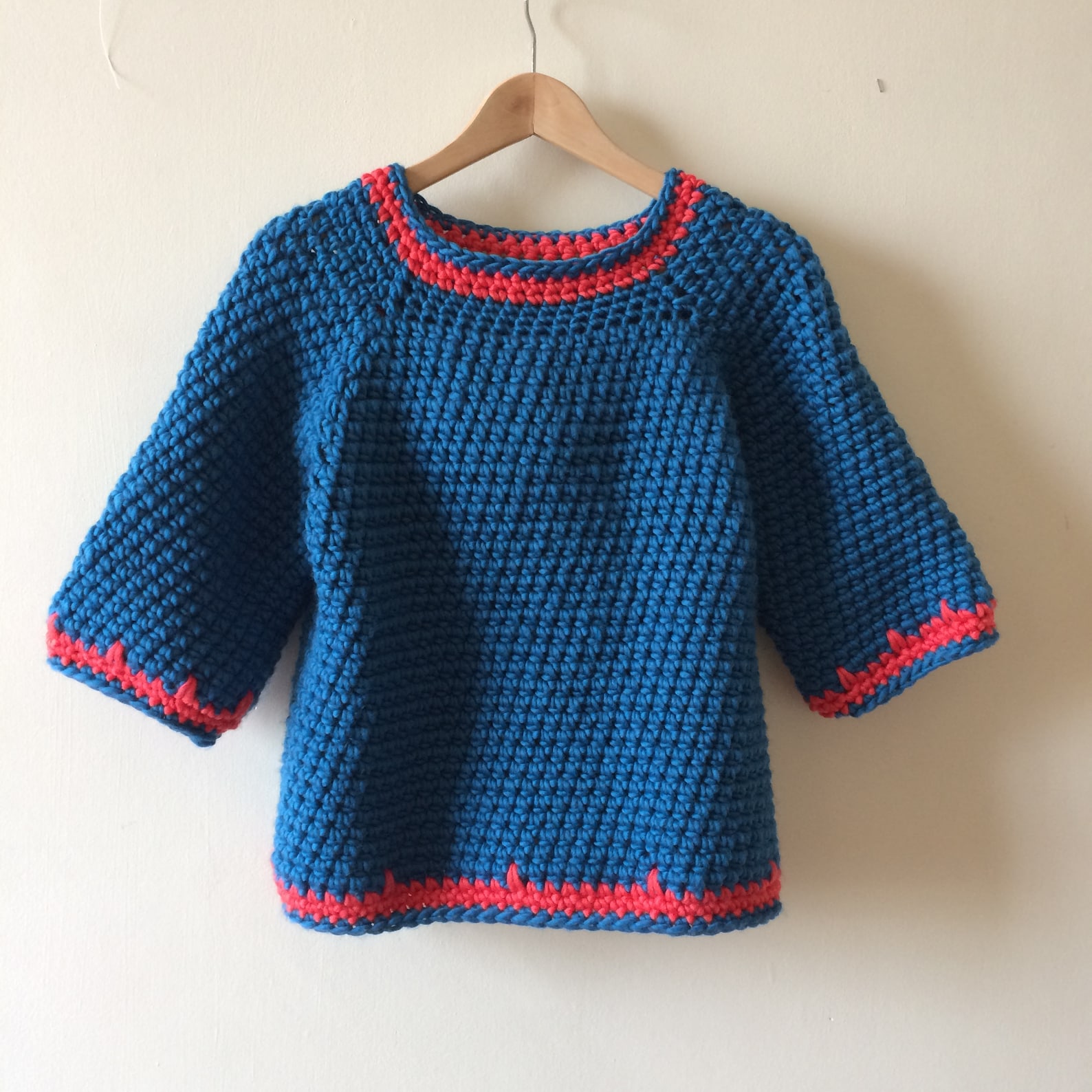 The 24hr Top Down Jumper Pattern - Etsy