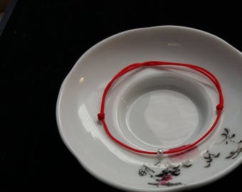 Chinese red bracelet | Etsy