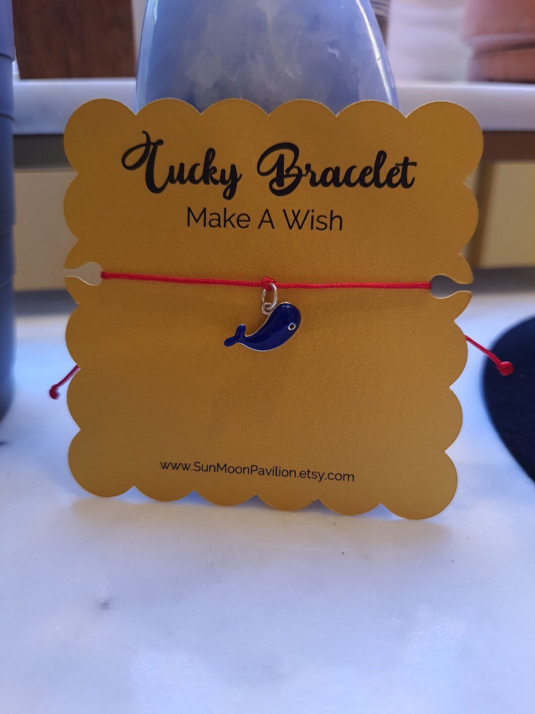 Sterling Silver Whale Charm Chinese Red String Bracelet轉運紅繩手鍊 - Etsy