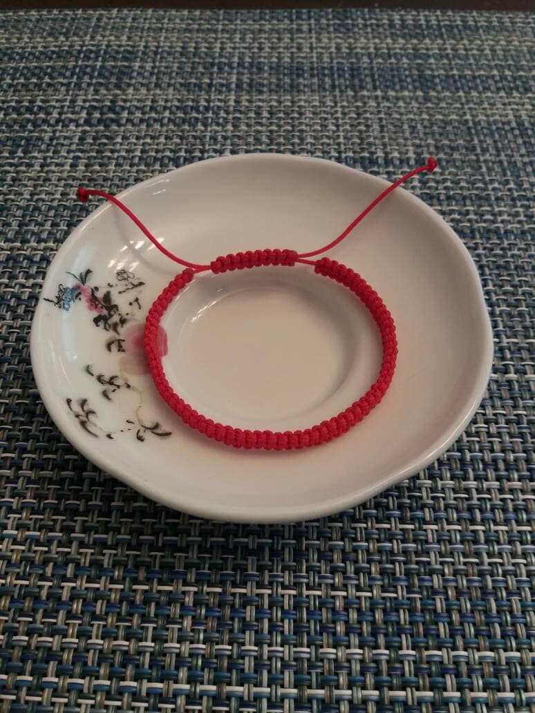 Lucky Double Knots Chinese Red String Thread Rope Cord | Etsy