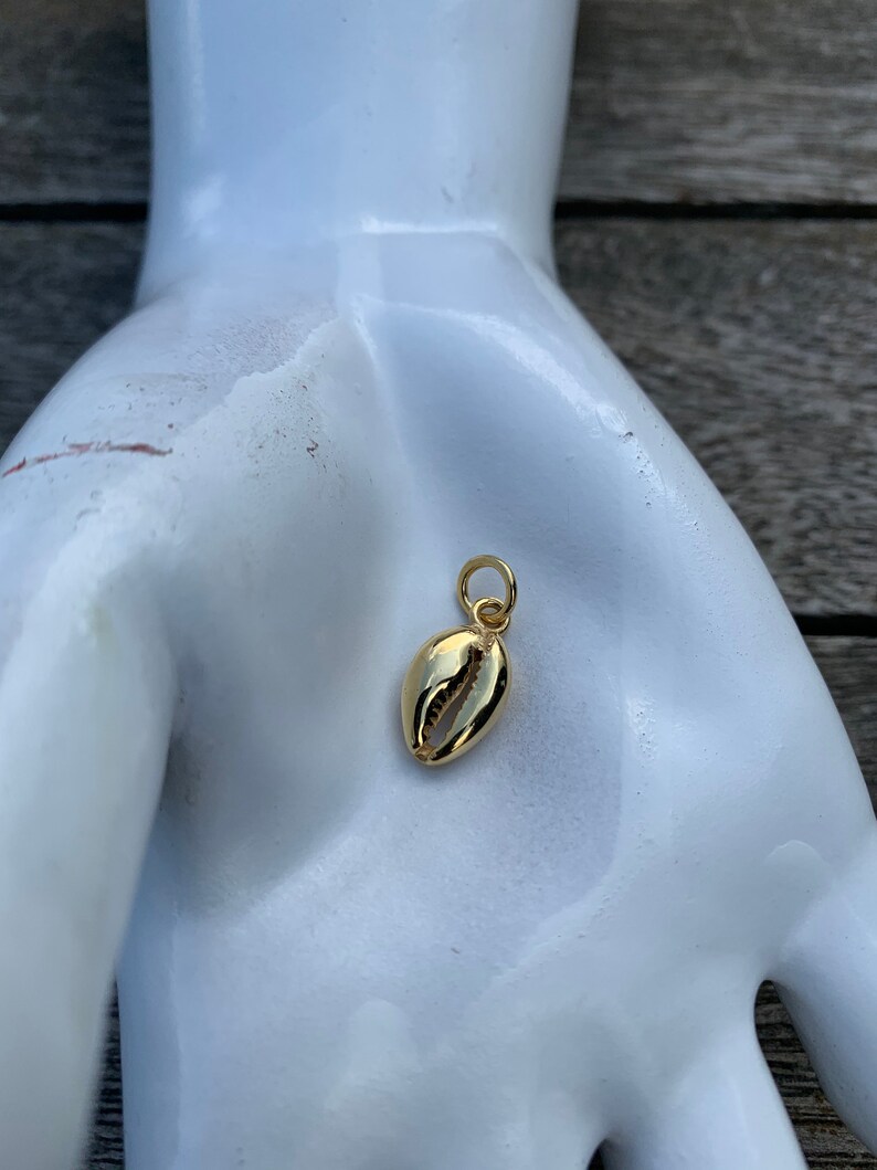 9ct Yellow Gold Cowrie Shell Pendant Yoni Vulva Vagina - Etsy