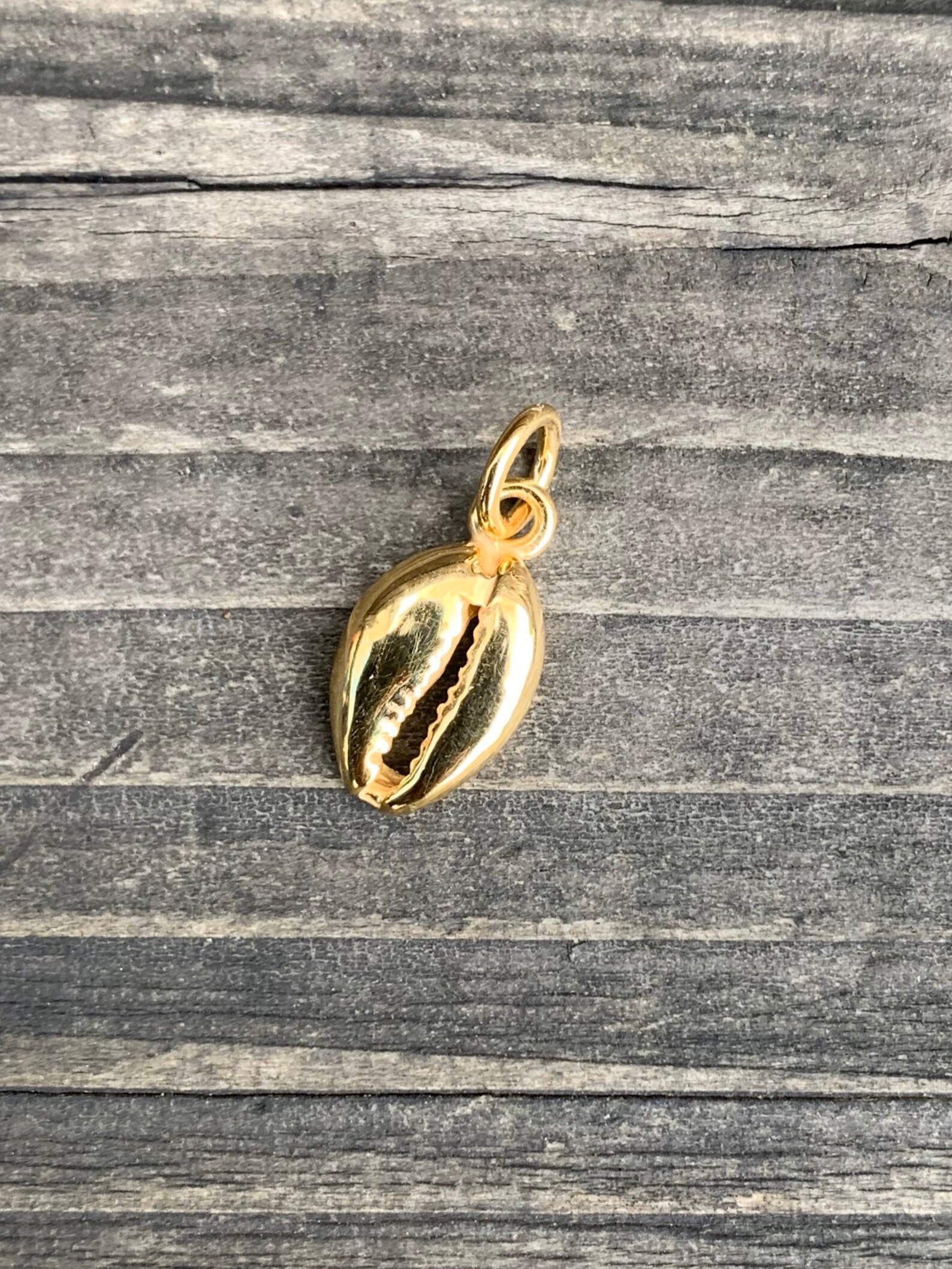 9ct Yellow Gold Cowrie Shell Pendant Yoni Vulva Vagina - Etsy