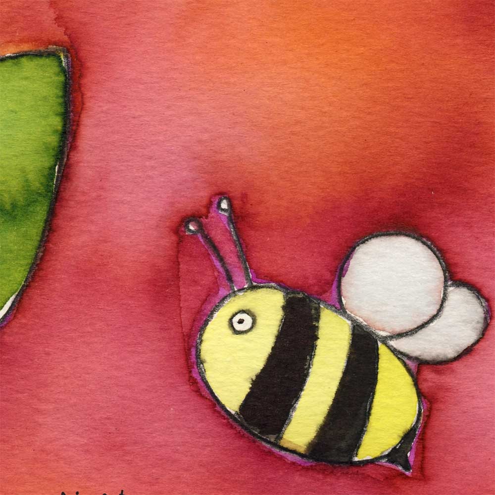 Snuggle Bugs - Watercolor Personalized Name Print - Etsy