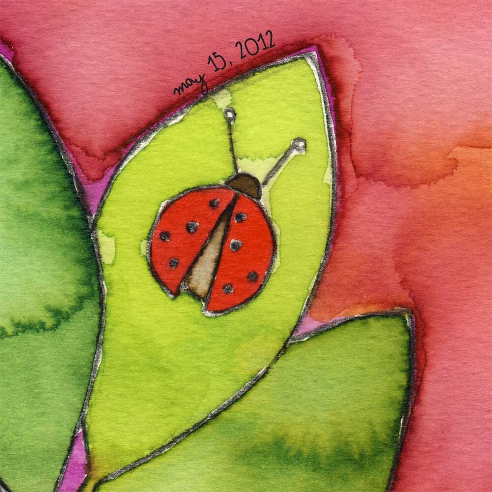 Snuggle Bugs - Watercolor Personalized Name Print - Etsy