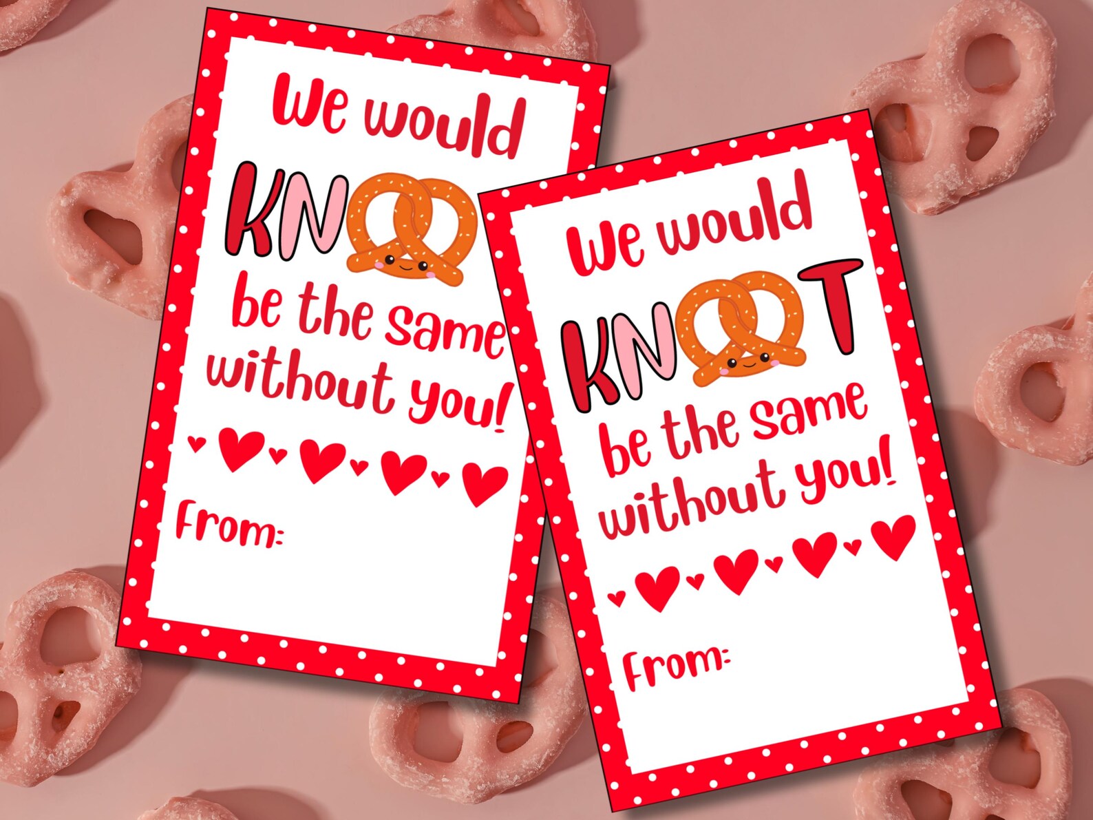 Valentines Pretzel Valentine Kids Valentines Class Valentine Food ...