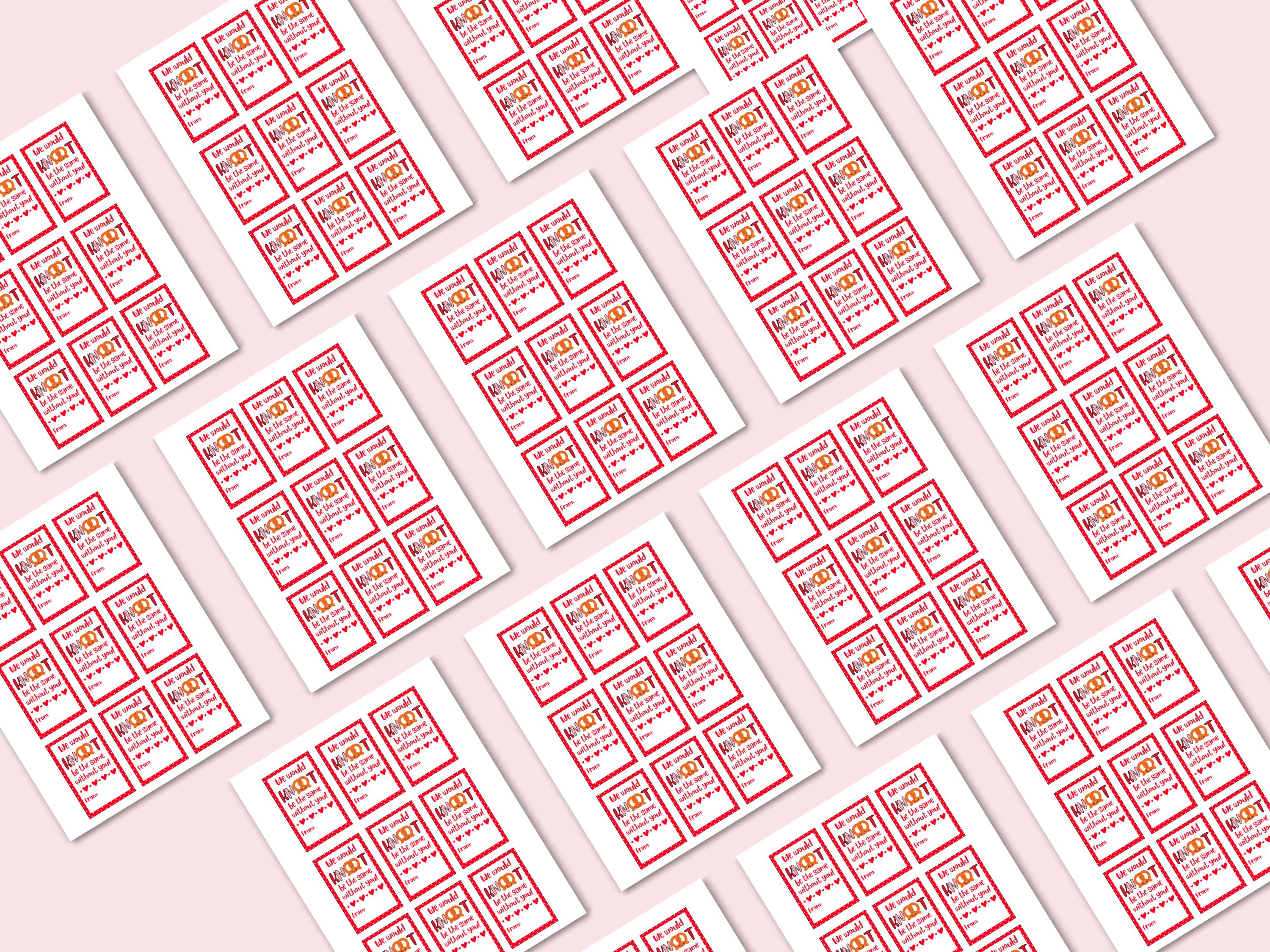 Valentines Pretzel Valentine Kids Valentines Class Valentine Food ...