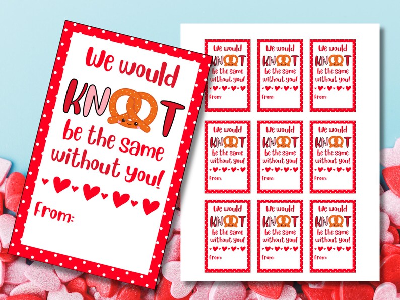 Valentines Pretzel Valentine Kids Valentines Class Valentine Food ...