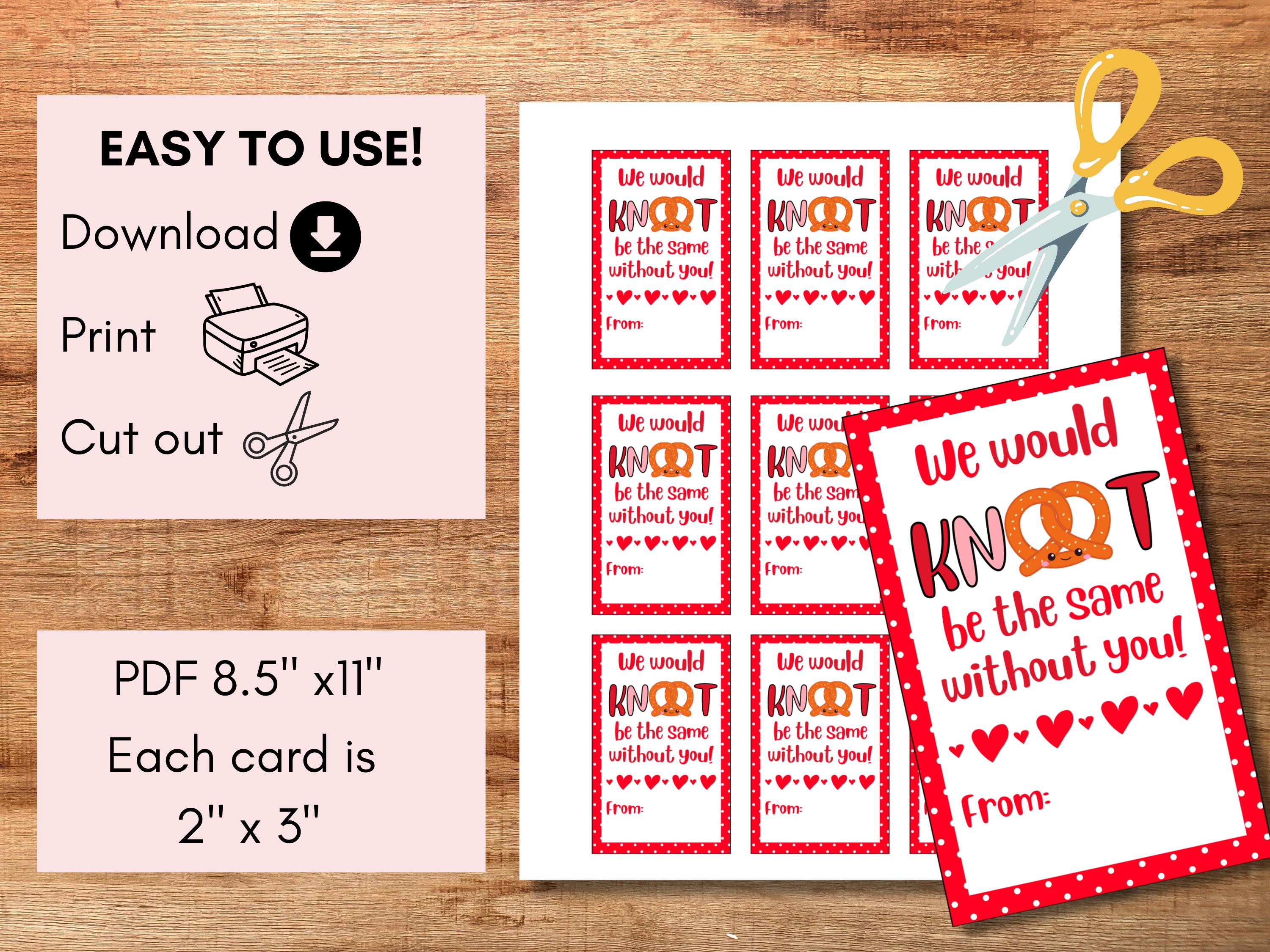 Valentines Pretzel Valentine Kids Valentines Class Valentine Food ...