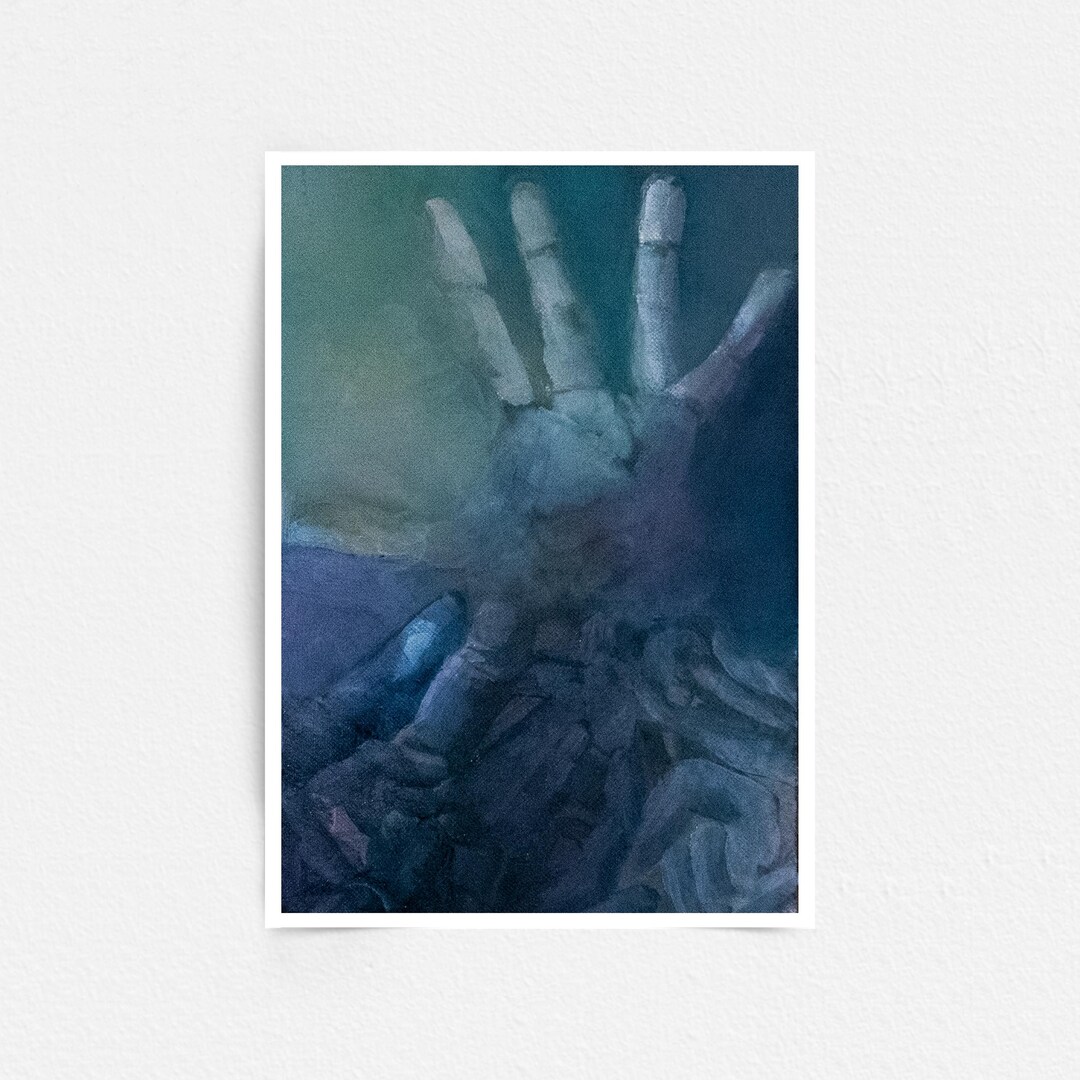 Hands With Hope, Surrealist Scenario With Hands - Giclée Print, Poster ...