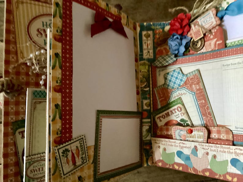 Handmade Scrapbook Album - Etsy