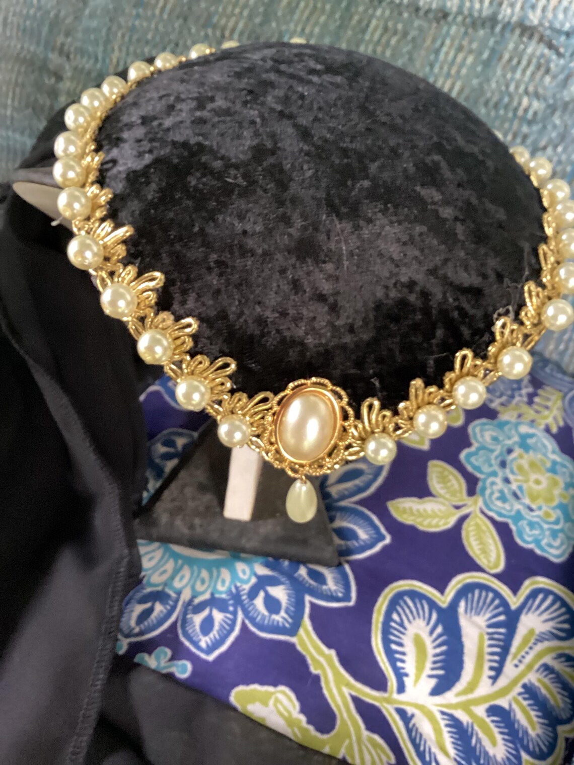 Renaissance Medieval Tudor Woman’s Headress Hat Headpiece - Etsy