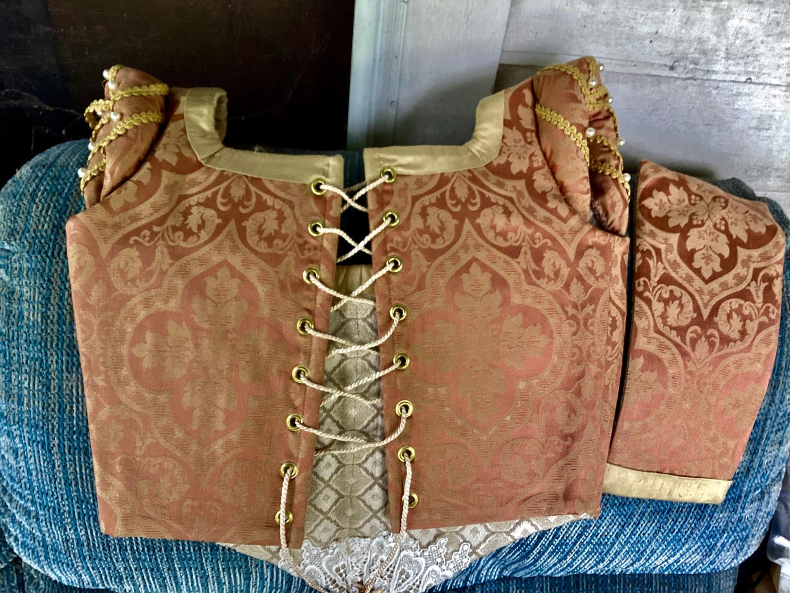 Renaissance Medieval Tudor Woman’s Gown Dress Costume - Etsy