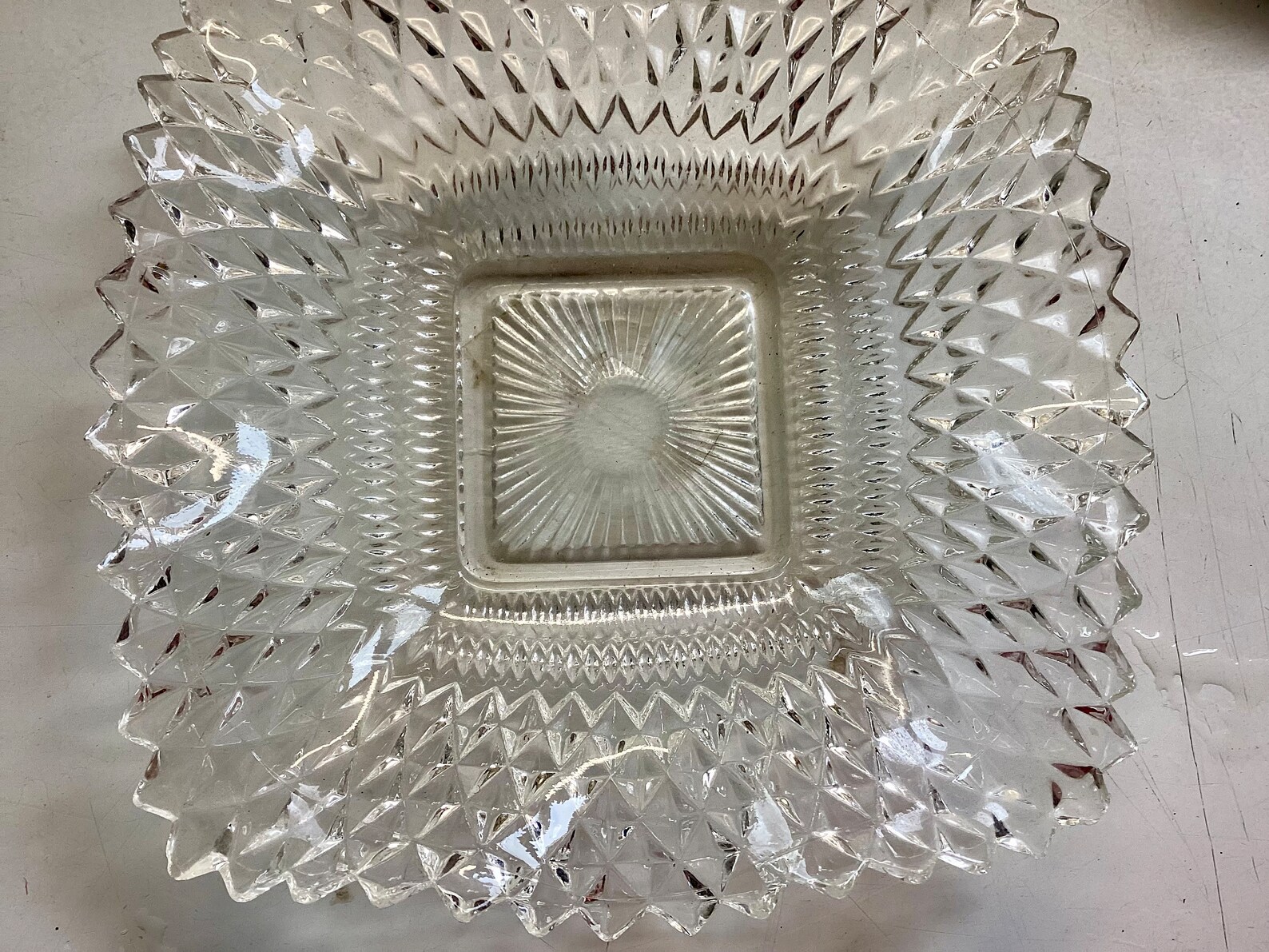 Cut Glass Dish - Etsy