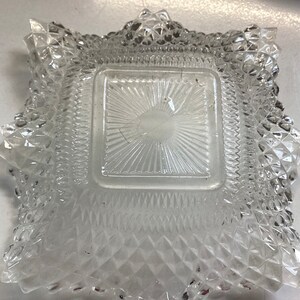Cut Glass Dish - Etsy