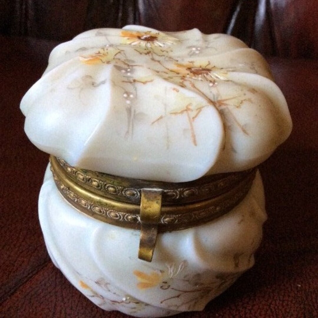 Wavecrest Dresser Jar Casket Box - Etsy
