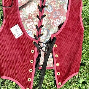 Renaissance Medieval Womansncorset Vest - Etsy