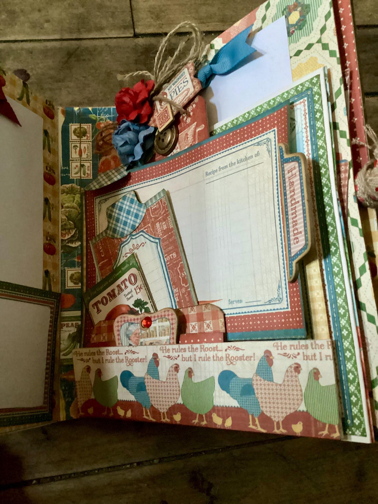 Handmade Scrapbook Album - Etsy