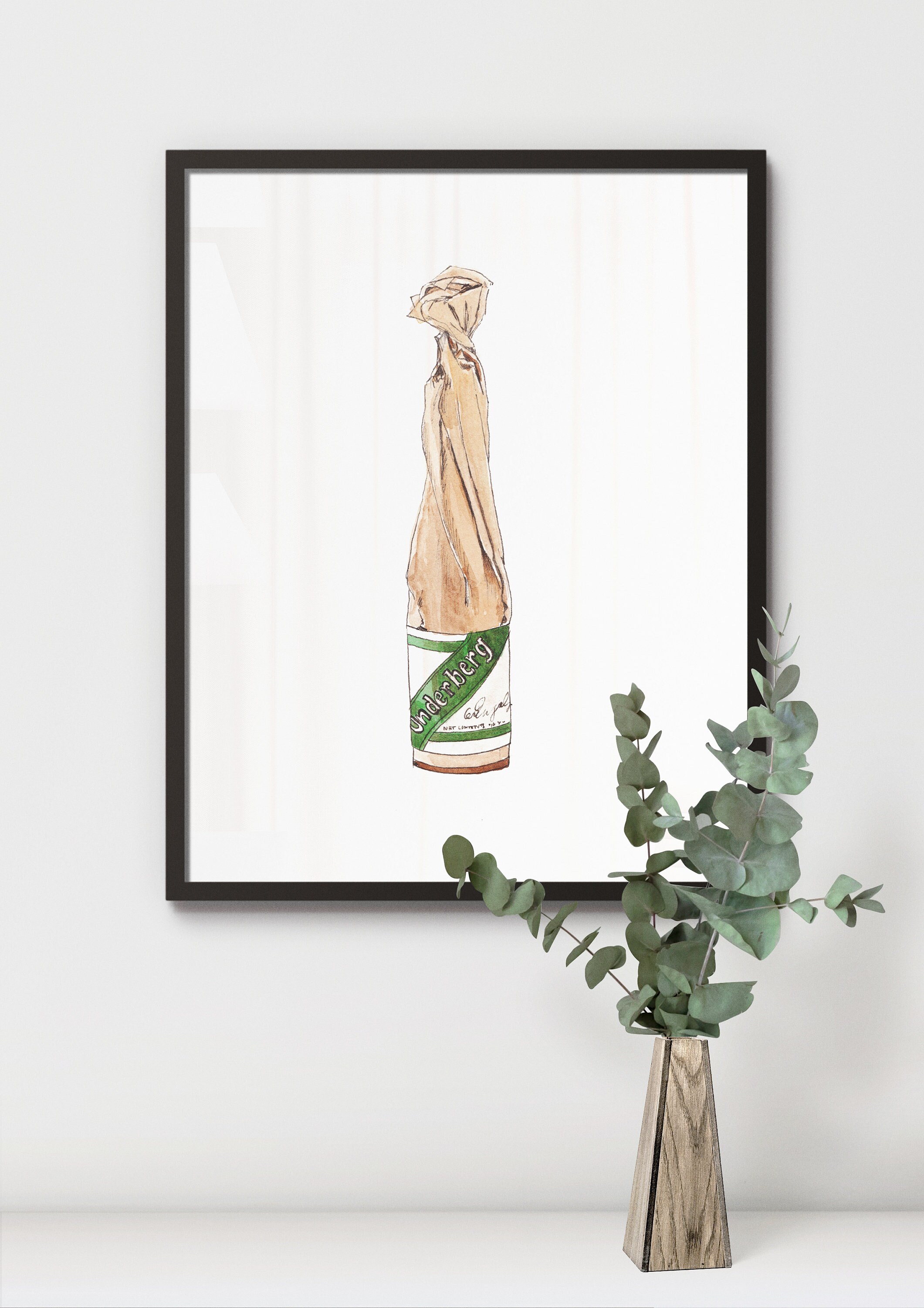 Underberg Herbal Bitters Cocktail Print - Etsy