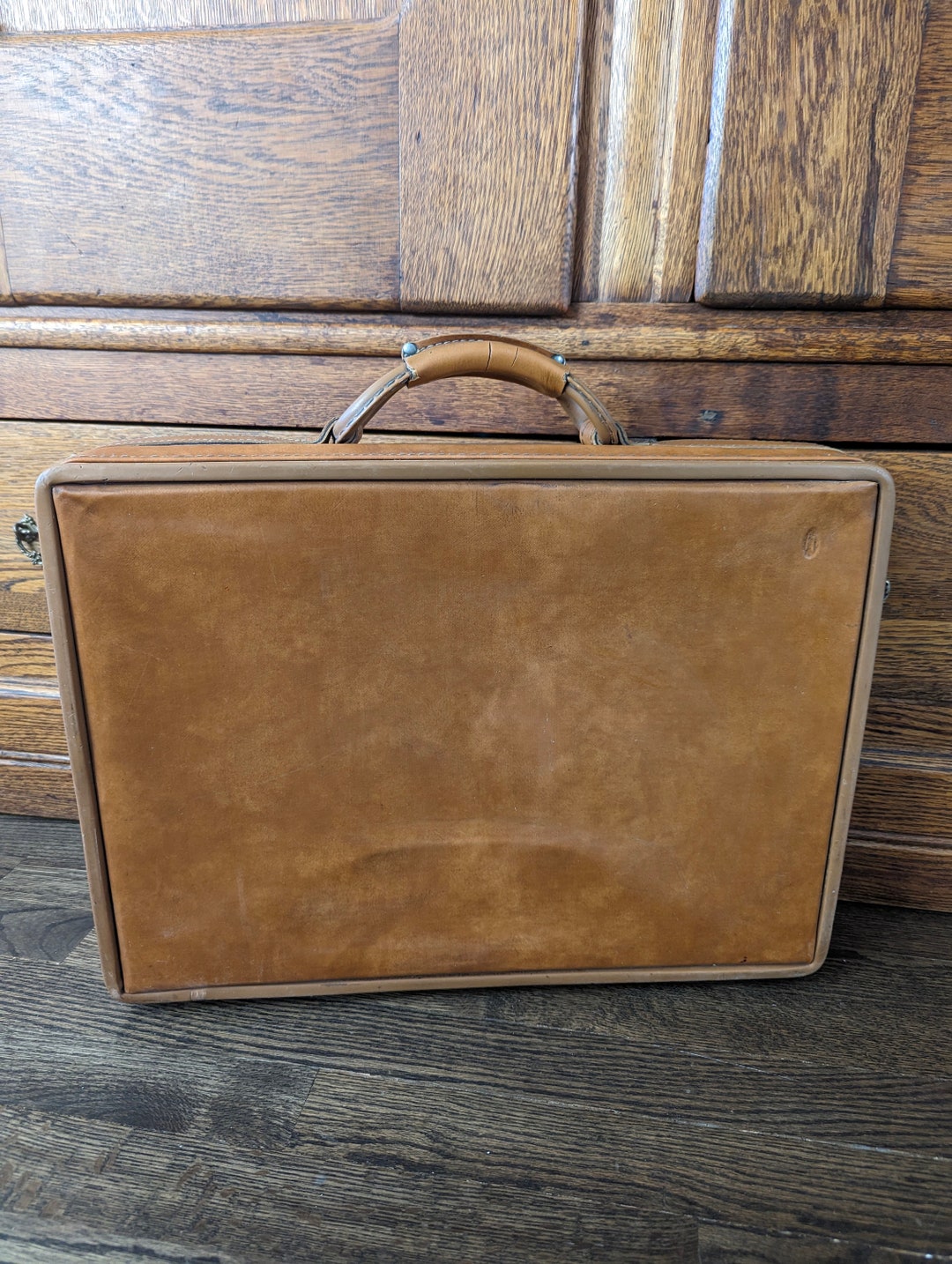 Hartmann Vintage Briefcase Brass Locks and Keys Straps - Etsy