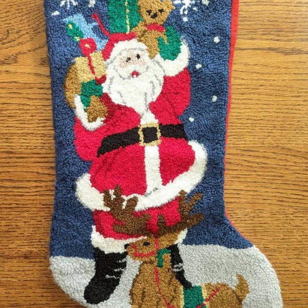 Needlepoint Christmas Stocking - Etsy