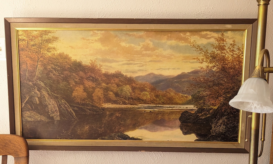 Enchanted Glade T. Banks PRINT Turner Wall Accessory 48in X 24in Framed ...