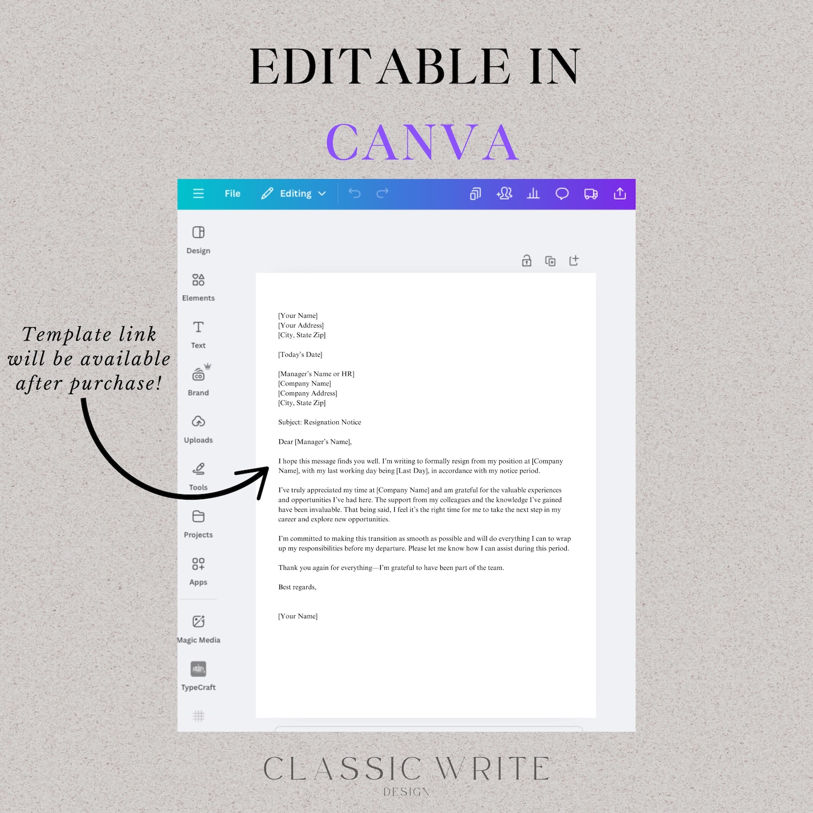 Resignation Letter Professional Job Resignation Letter Template Google ...