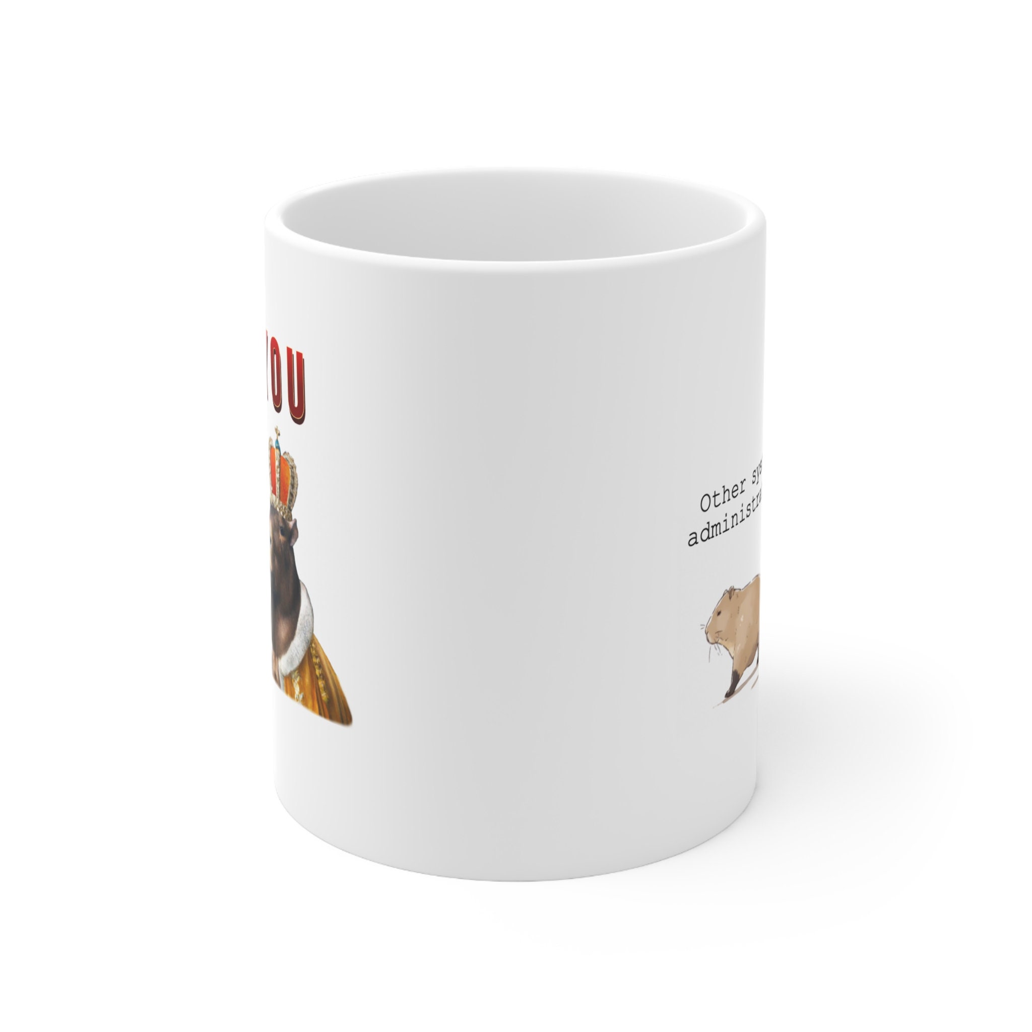 System Admin Mug Capybara Mug Software Developer Computer - Etsy